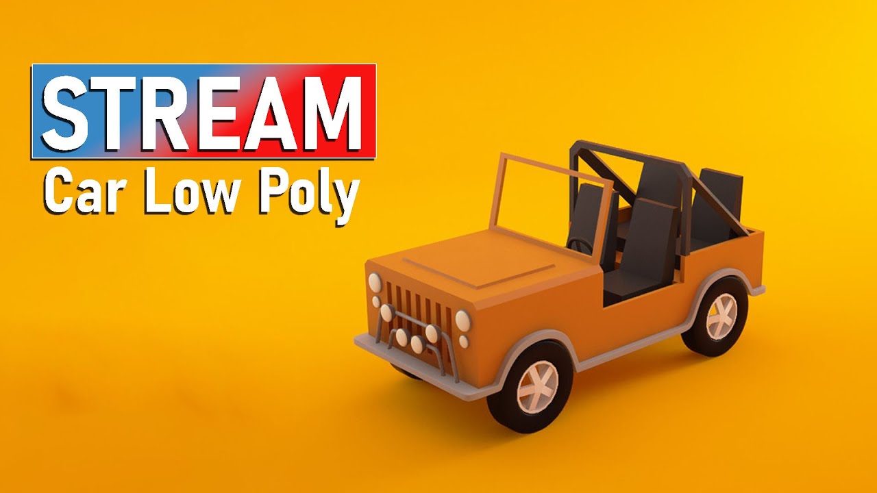 Master the Art of Low Poly Car Modeling in Blender - YouTube