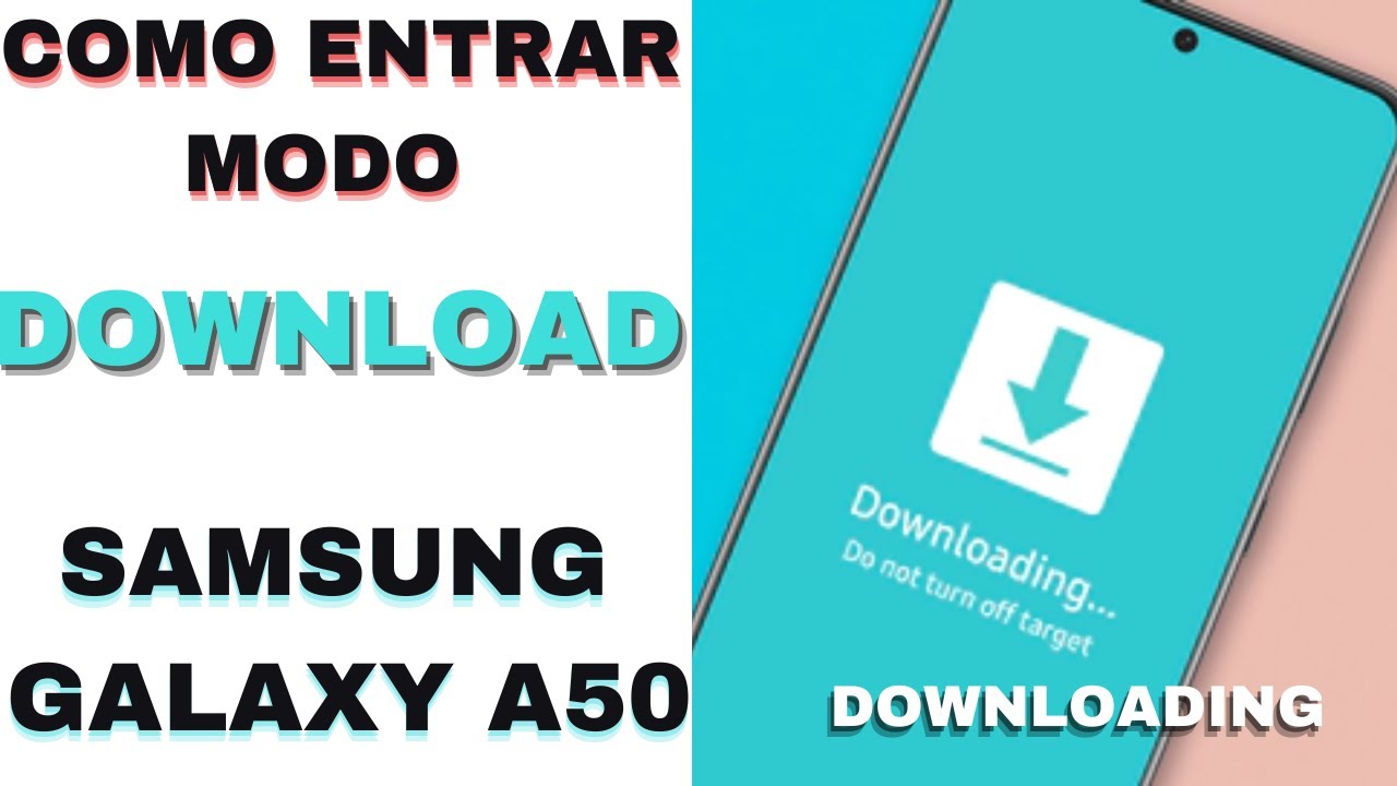 Como Entrar en Modo Download Samsung Galaxy A50 🔥 Samsung Galaxy A50 ...