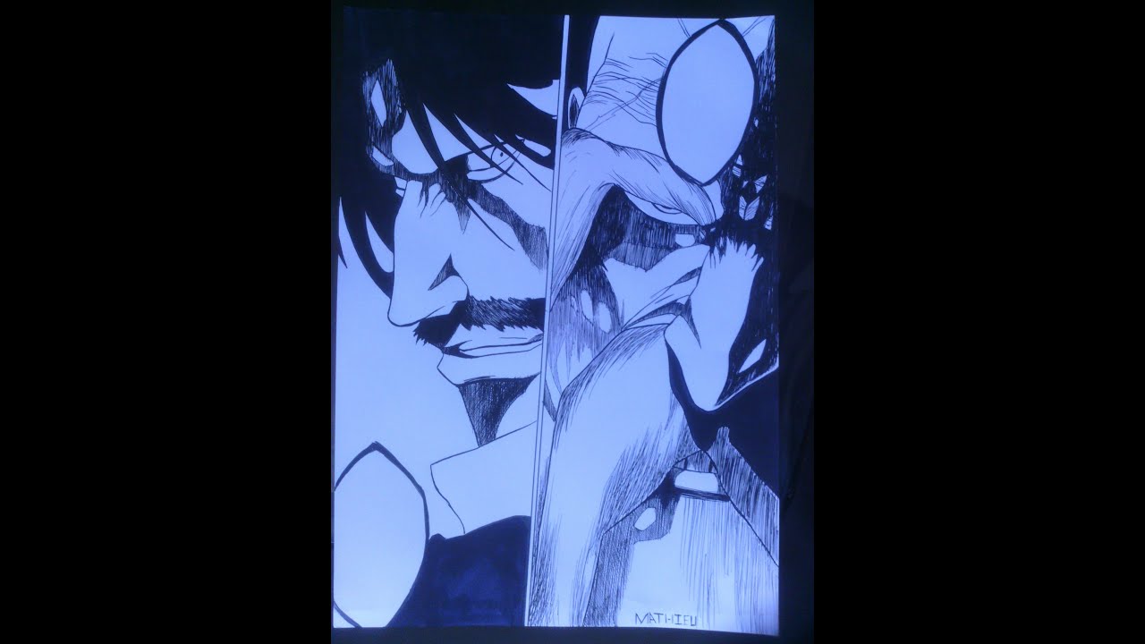 [Bleach] How to draw Juha Bach + Yamamoto Genryuusai manga chapter 505 ...