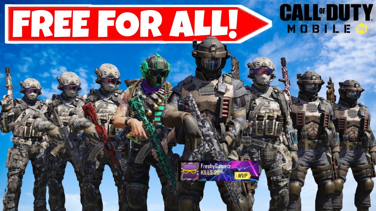 COD Mobile Free For All Gameplay in Summit In Multiplayer Mode with ...