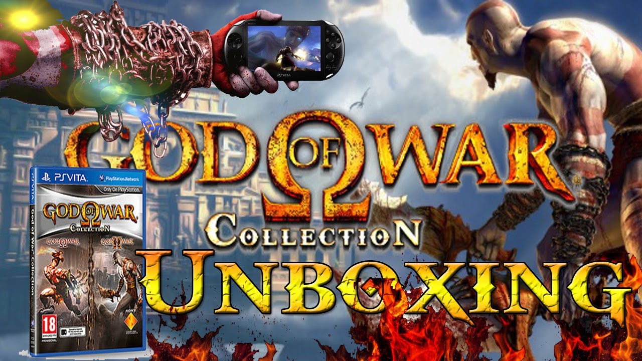 Unboxing | Abriendo God Of War Collection Ps Vita HD |Noe619| - YouTube