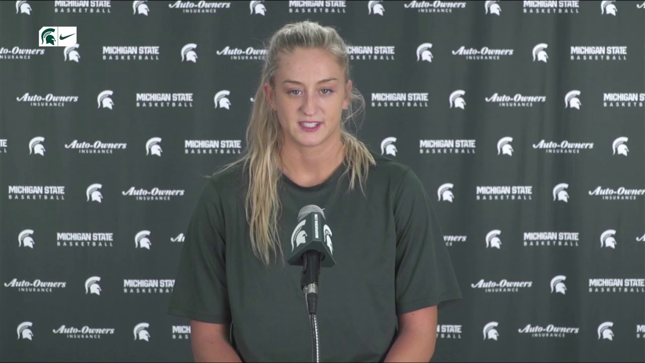 MSU WBB G/F Tory Ozment Post-Game NIU Remarks, 12-20-2020 - YouTube