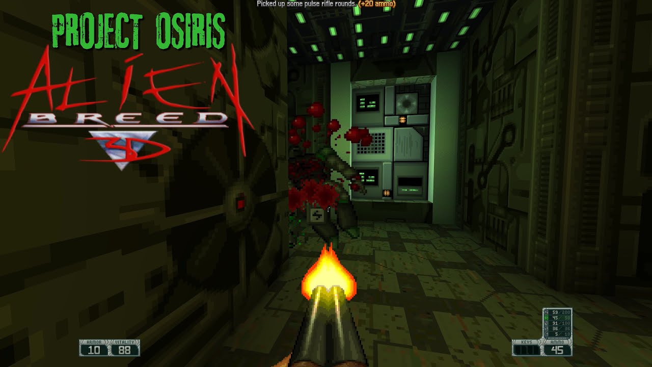 Project Osiris [Alien Breed 3D for GZDoom] - Level 08: Test Arena Gamma ...