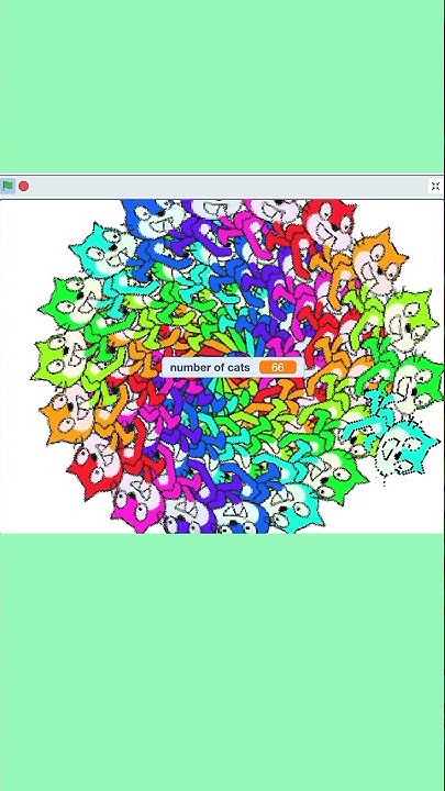 😻 Create 100 Cats! #scratch #codingforkidsfree #shorts - YouTube