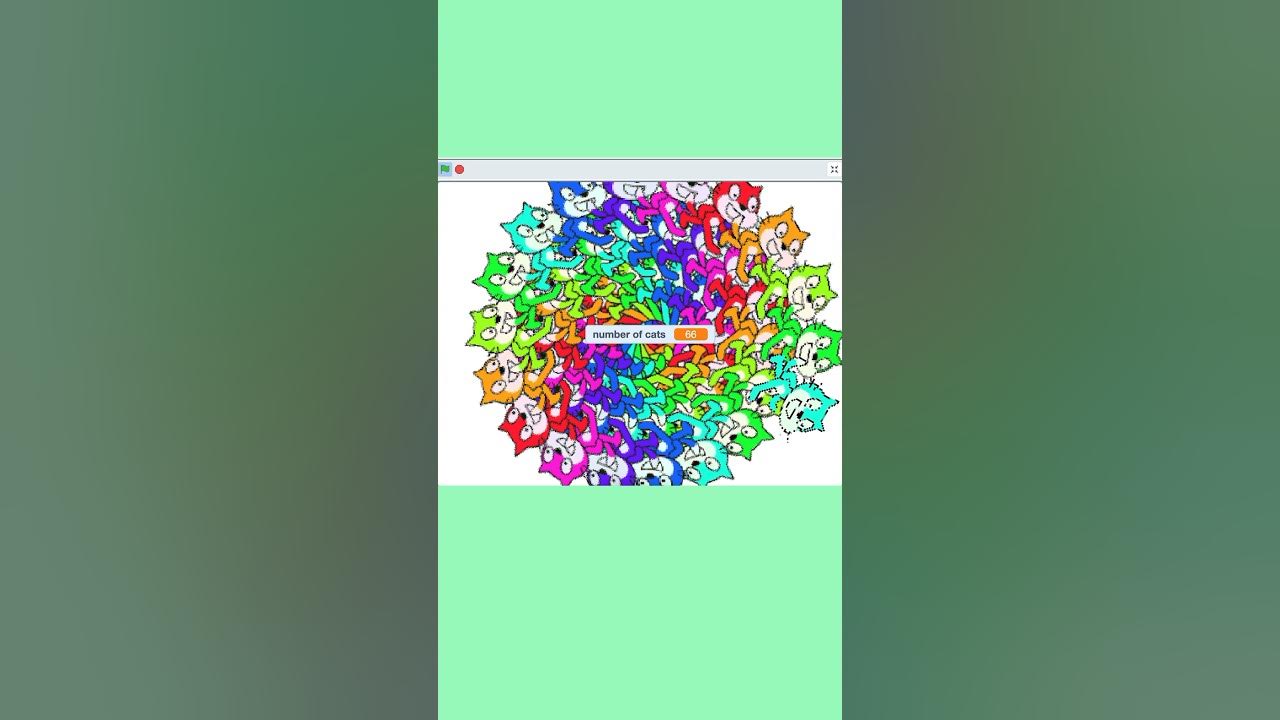 😻 Create 100 Cats! #scratch #codingforkidsfree #shorts - YouTube
