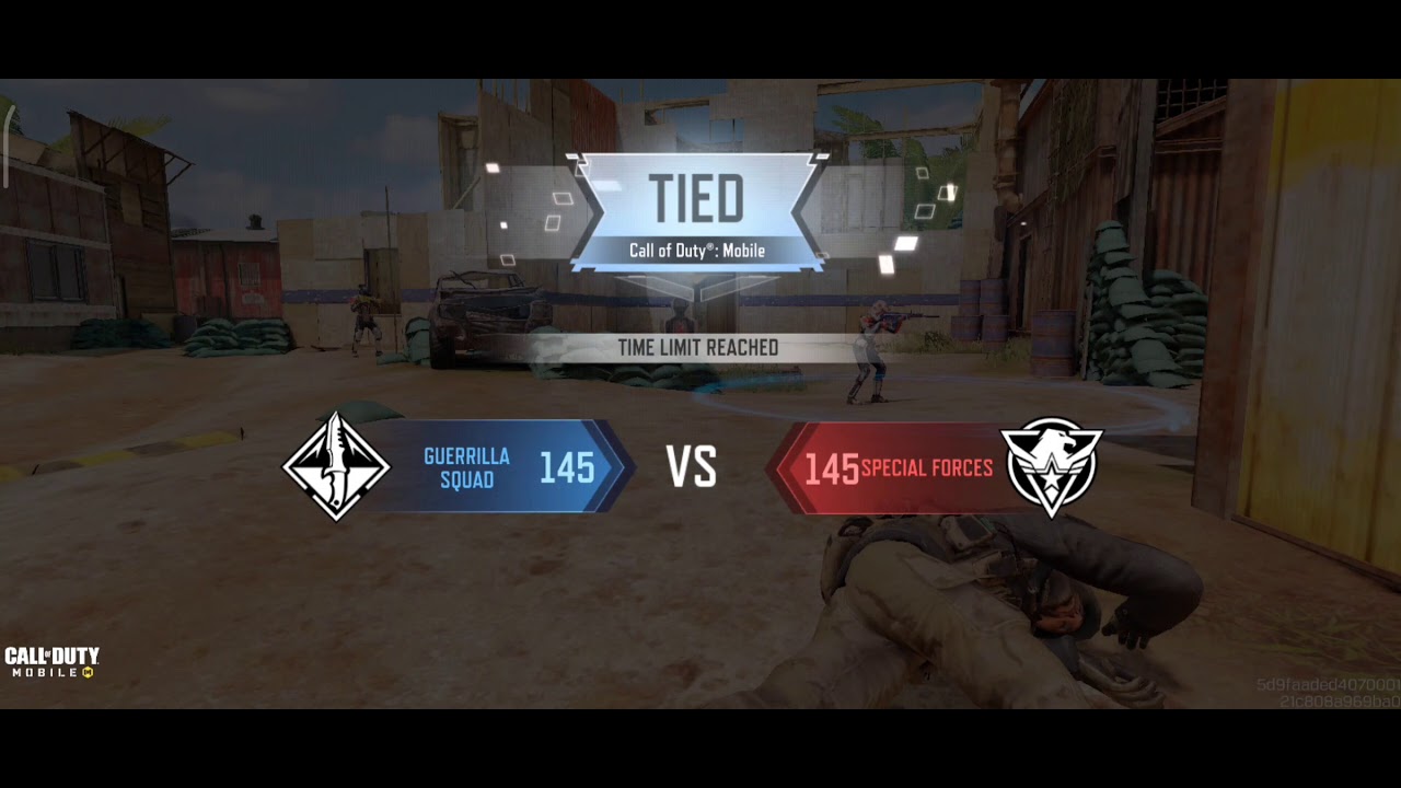 Call of duty mobile Tied theme music Ranked match - YouTube