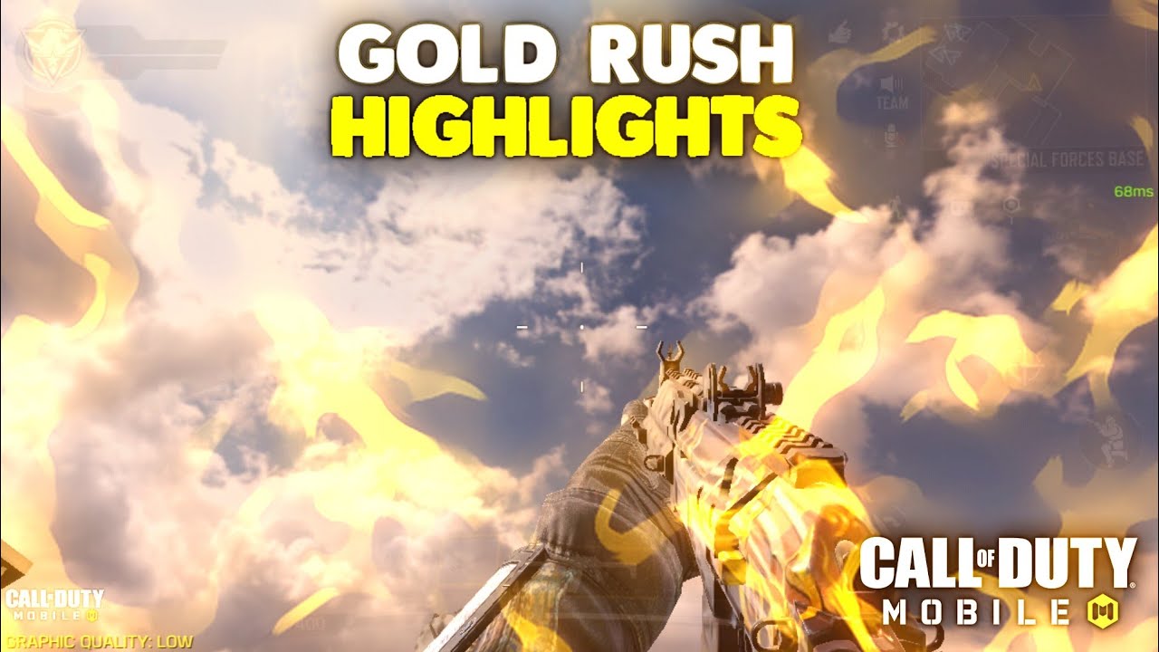 Call Of Duty Mobile Gold Rush Highlights Montage - YouTube