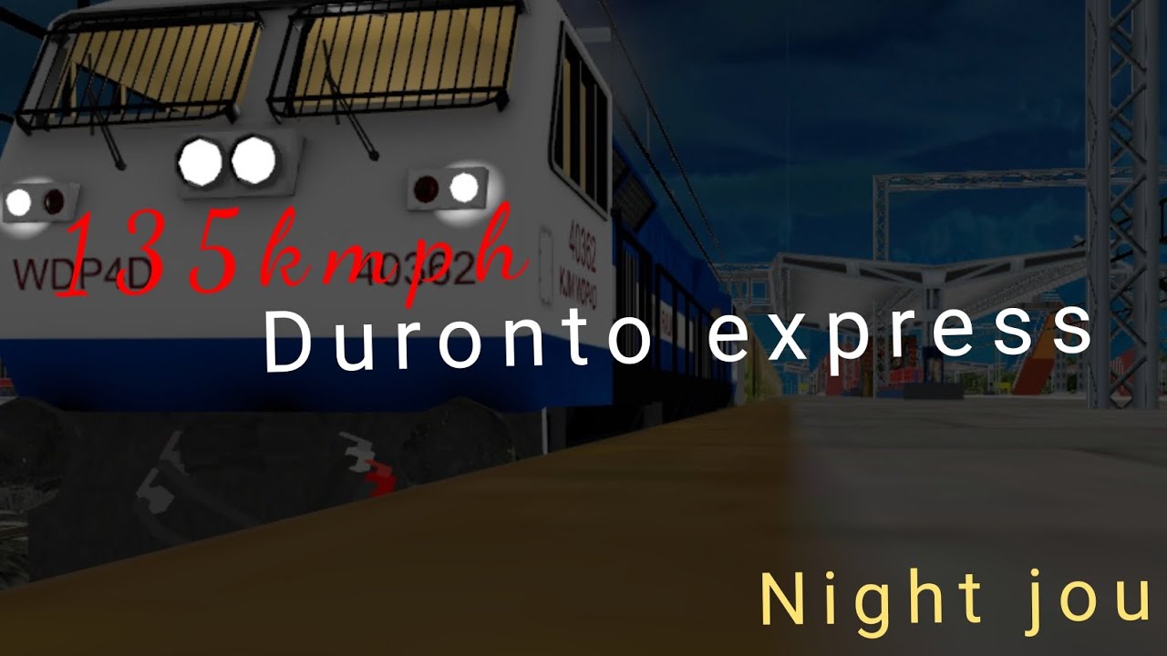 12273 hawrah to new delhi duronto express journey in EMD - YouTube