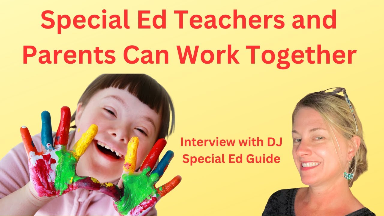 Parent Special Ed Guide and Coach Interview with DJ Nicholson - YouTube