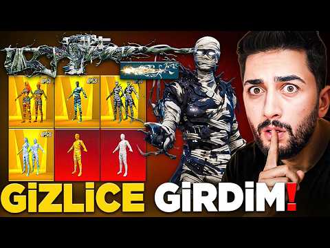 ŞİFRESİNİ KIRIP GİZLİCE TÜM MUMYALARI AÇTIM! (16.500 TL harcadım!) | PUBG Mobile