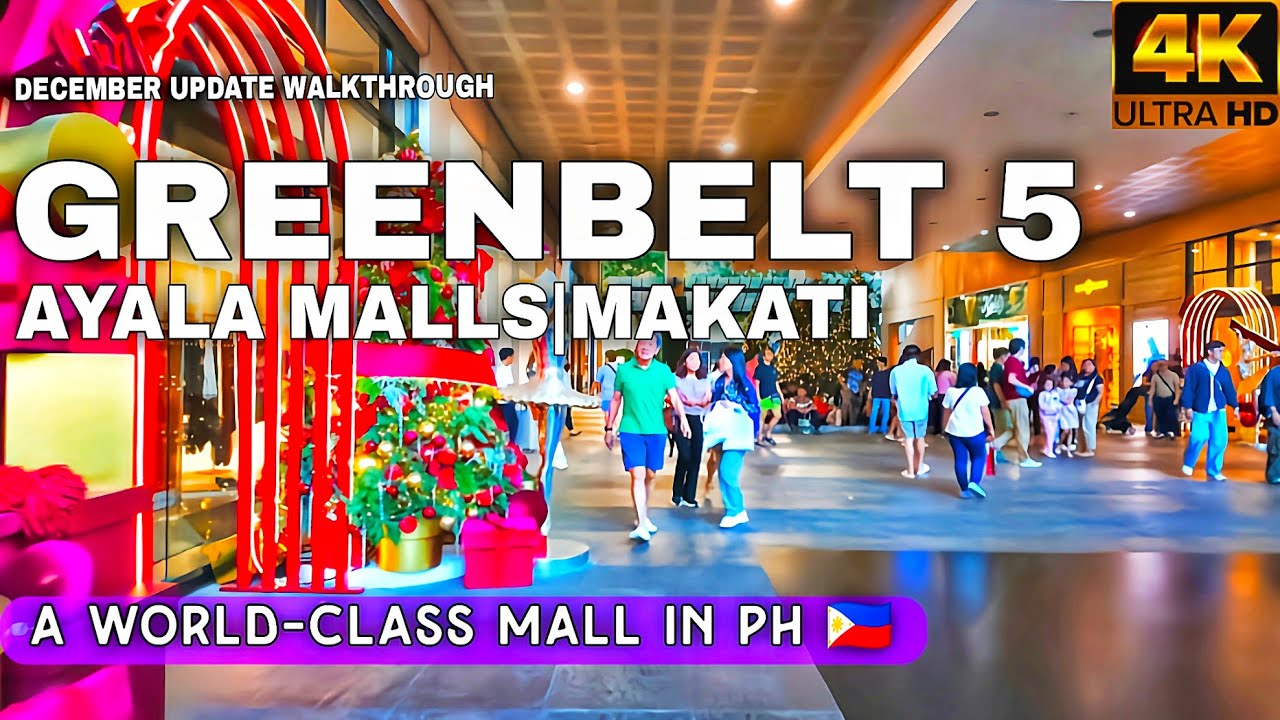 GREENBELT 5 MAKATI Walkthrough 2025 | Luxury Ayala Mall Tour In Ultra ...