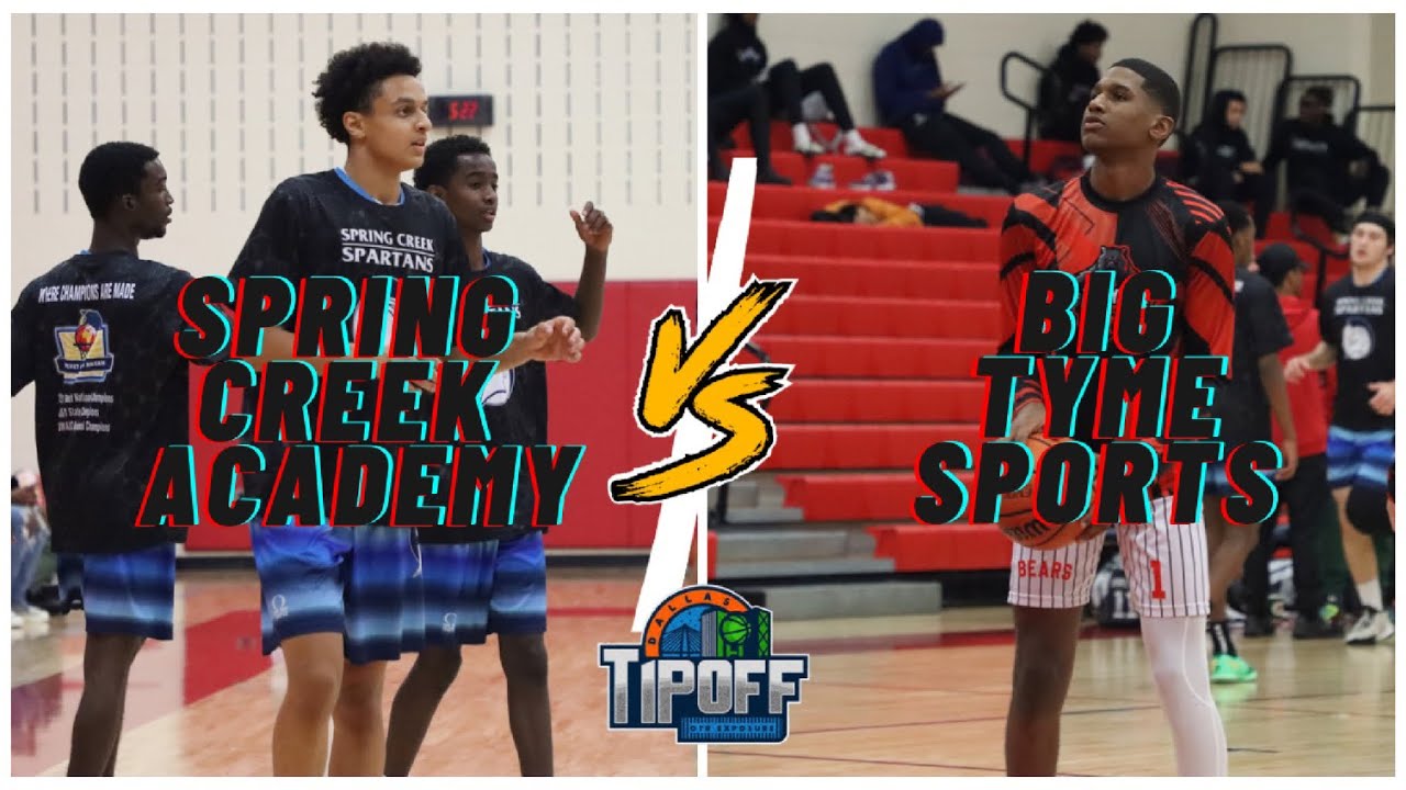 Spring Creek Academy VS Big Tyme Sports! OTR Shootout Dallas! - YouTube