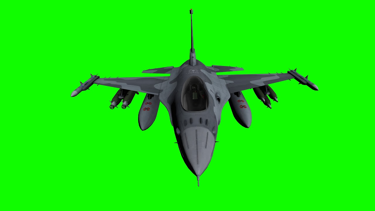 4K Green Screen Free - FIGHTER JET FLYING - YouTube