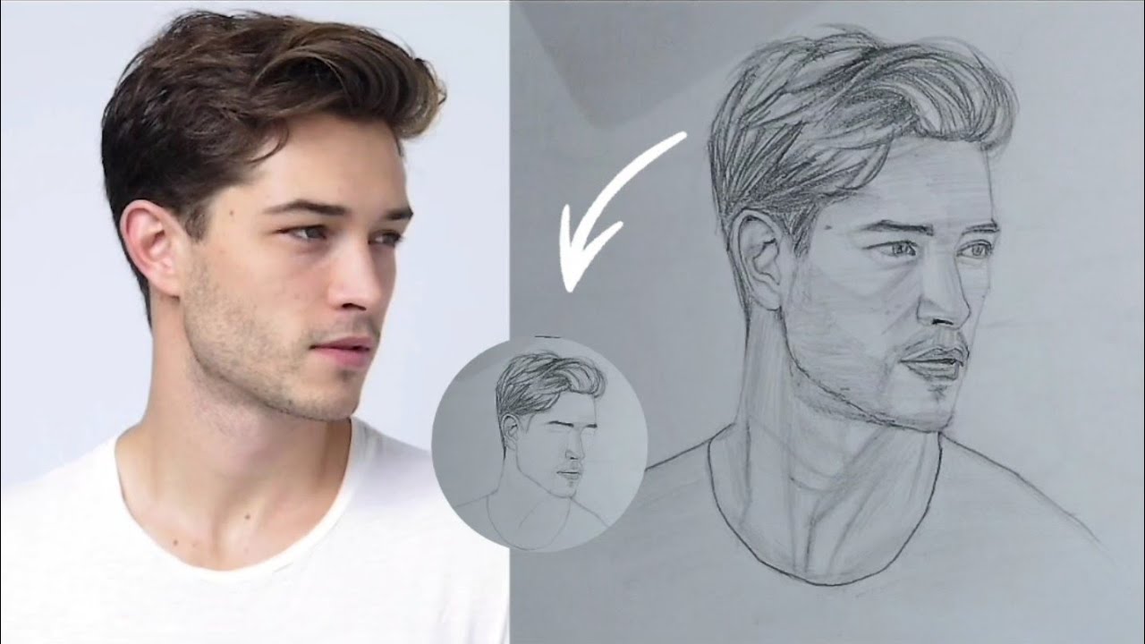 Embrace your Inner Artist | Start Sketching Realistic Portrait - YouTube