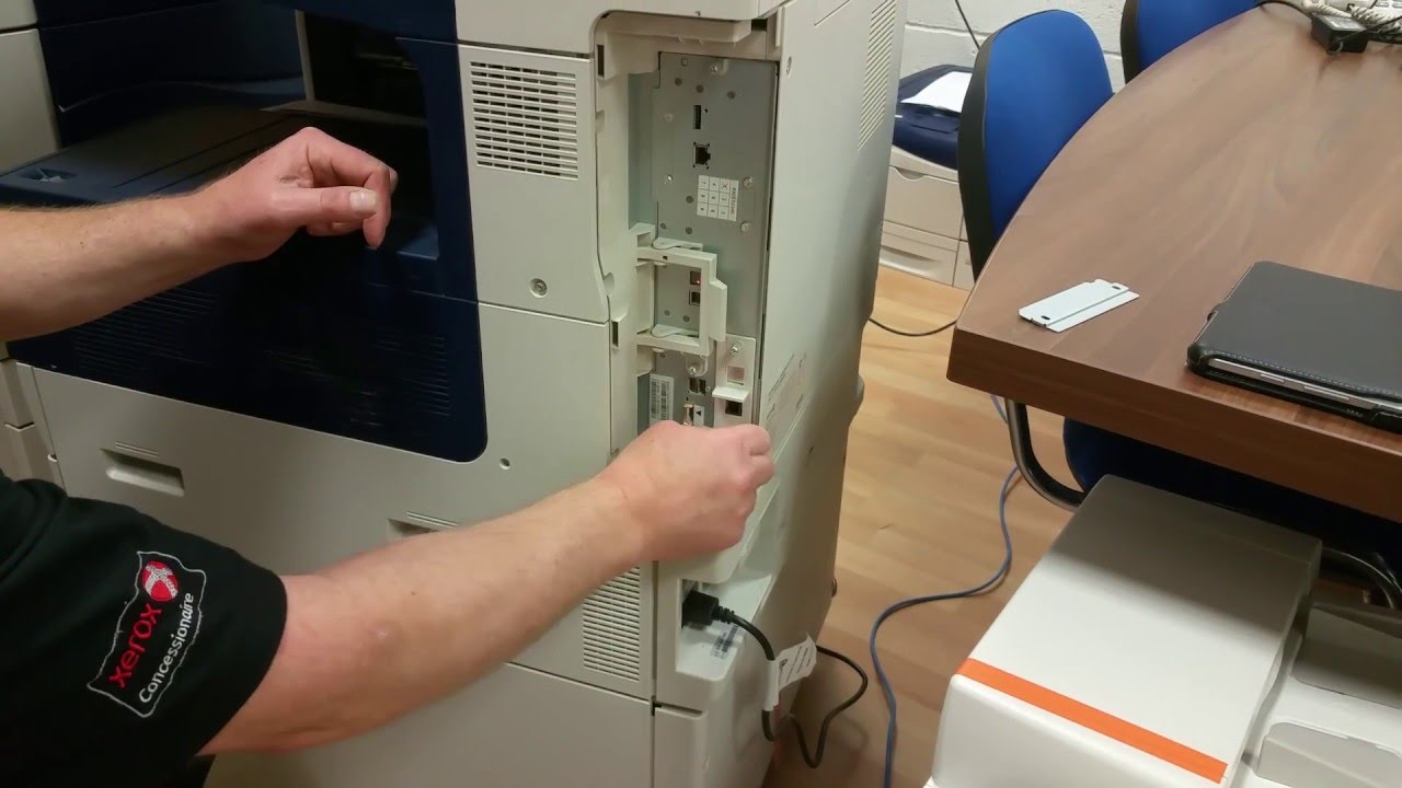 Fax installation Part 1 - YouTube