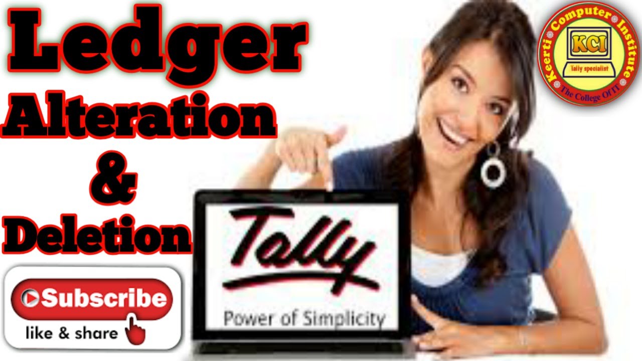 Ledger Alteration In Tally How To Alter Ledger In Tally How To Delete Ledger Alteration In Tally How To Alter Ledger In Tally How To Delete