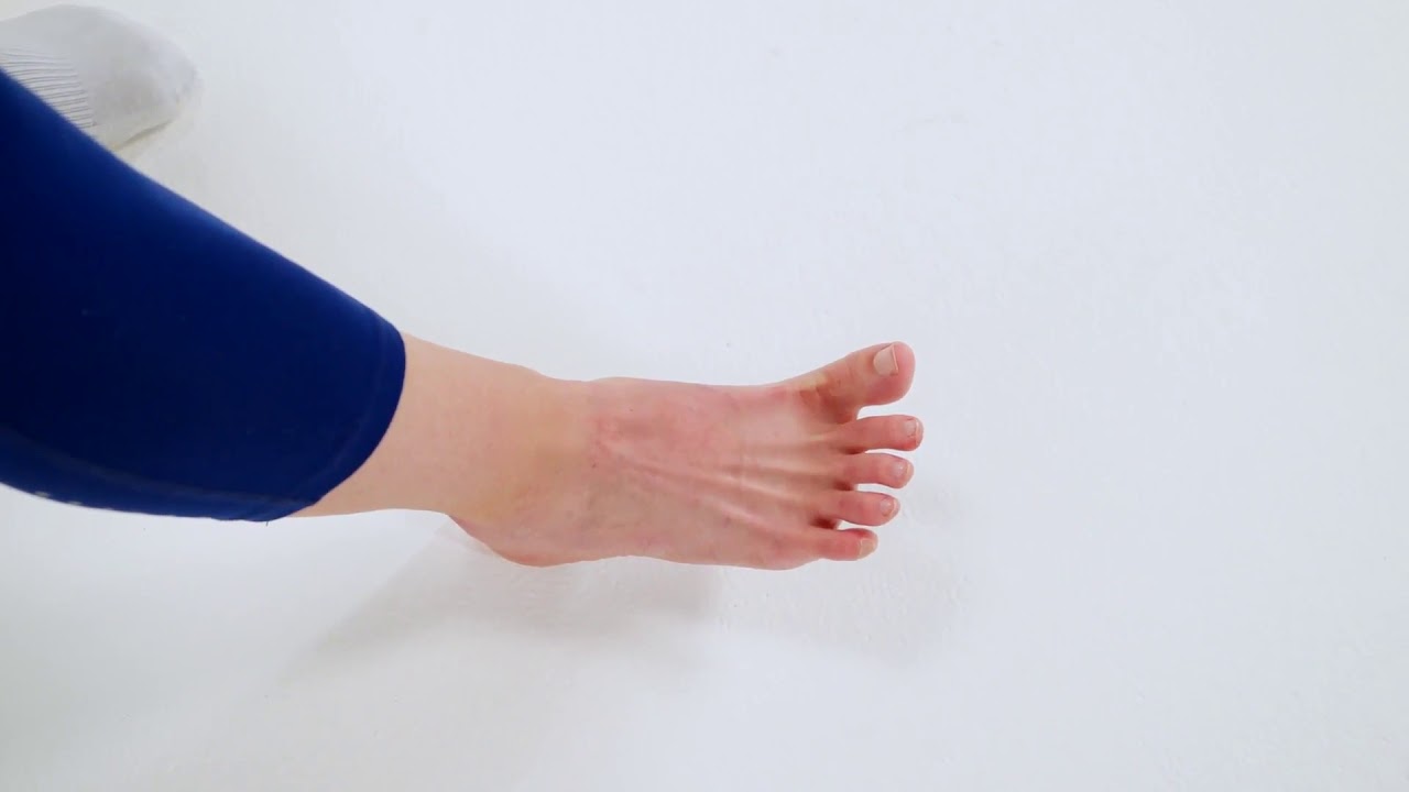 Toe Abduction or Toe Splay - YouTube