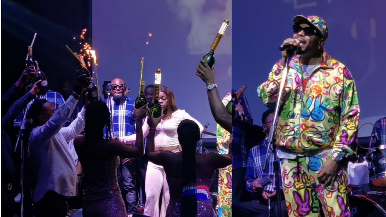 PAPA CHÉRI JB MPIANA A REÇU 10 BOUTEILLES DE CHAMPAGNES POUR LE NOUVEL ...