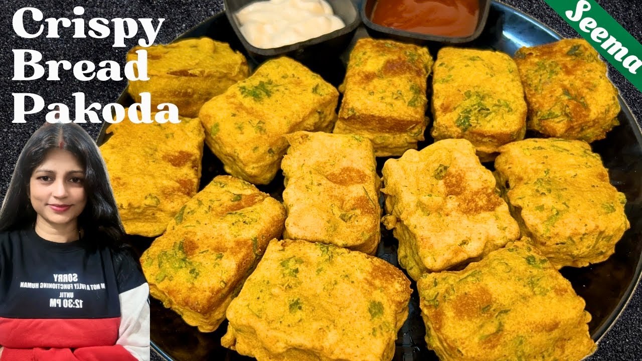 Crispy Bread Pakoda in 5 Minutes 🥪 | Street Style Bread Pakoda | ब्रेड ...