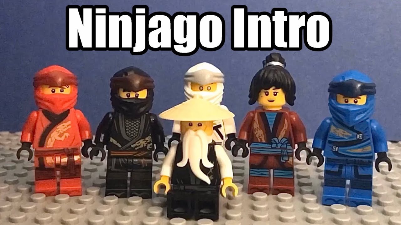 LEGO Ninjago Stop Motion Intro - YouTube