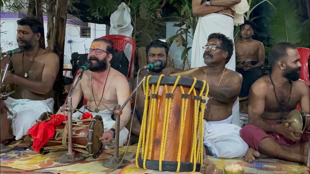 കളംപാട്ട് | kalampattu | madhuramparambil vadama pathiyari | വടമ ശരത് ...
