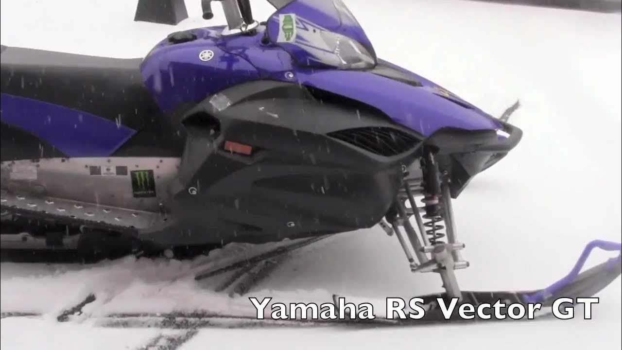 Yamaha RS Vector GT Snowmobile - YouTube
