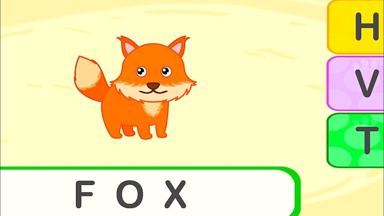 😉 Pre primary school learning games | spelling |😃 - YouTube