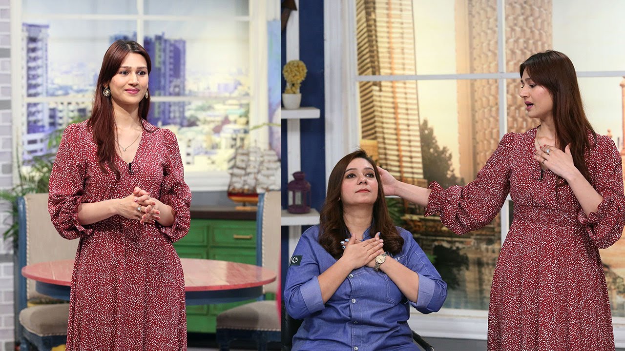 Israa Shafi - Certified Face Yogi - Morning Star With Azfar Rehman ...