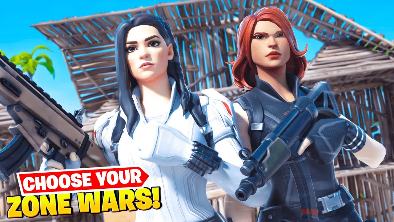 ZONE WARS (Désert, Rivière, Colisée, Vortex) - FORTNITE - YouTube