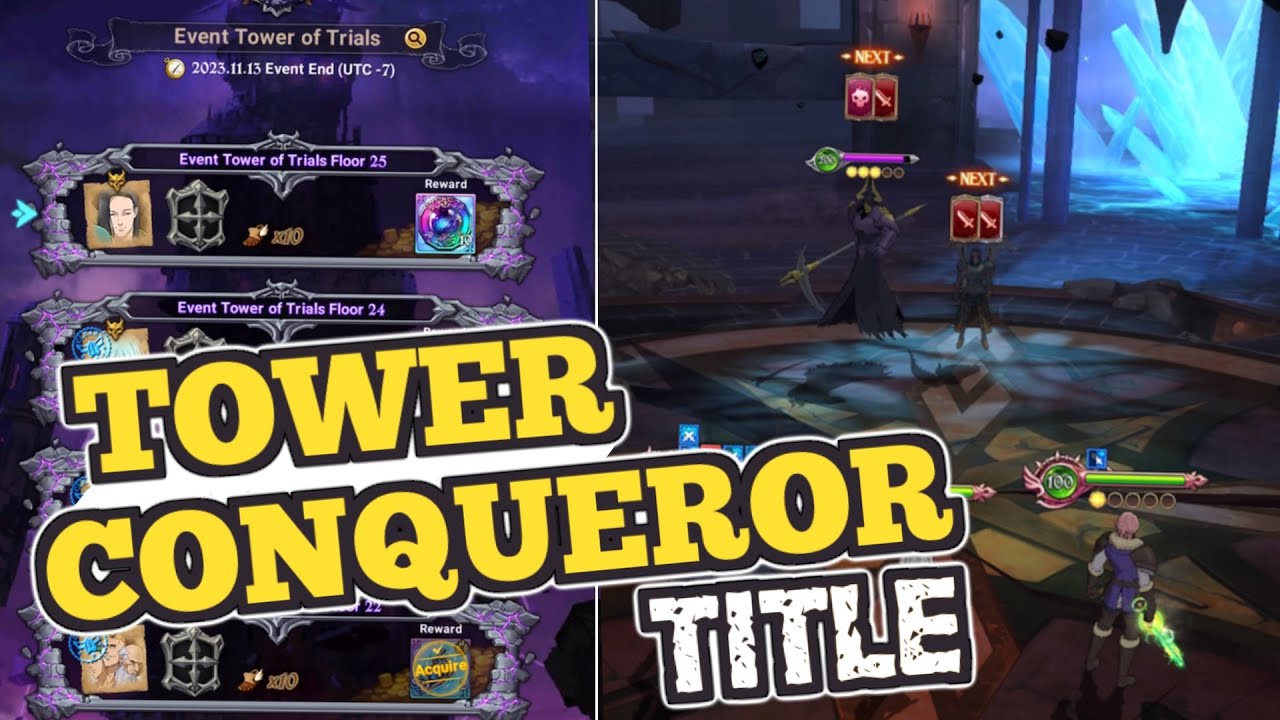 How to ACQUIRE Tower Conqueror TITLE For 4% Extra HP! Seven DeadGrand ...