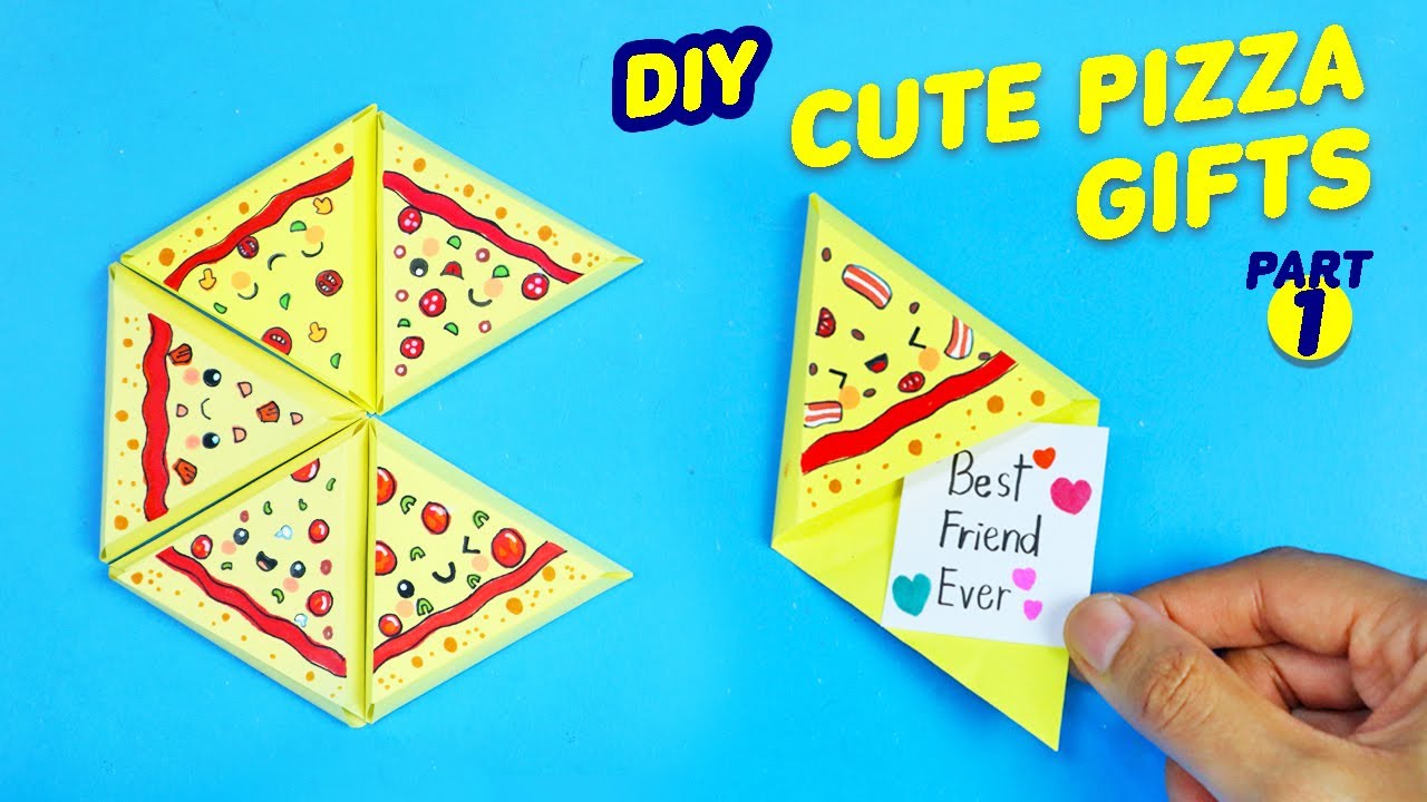 Fold a Piece of Pizza and Hide your message! - YouTube