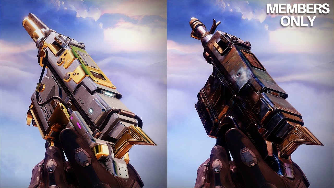 Destiny 2 - Symbiosis vs Sudden Squall - Weapon Ornaments for Sturm ...