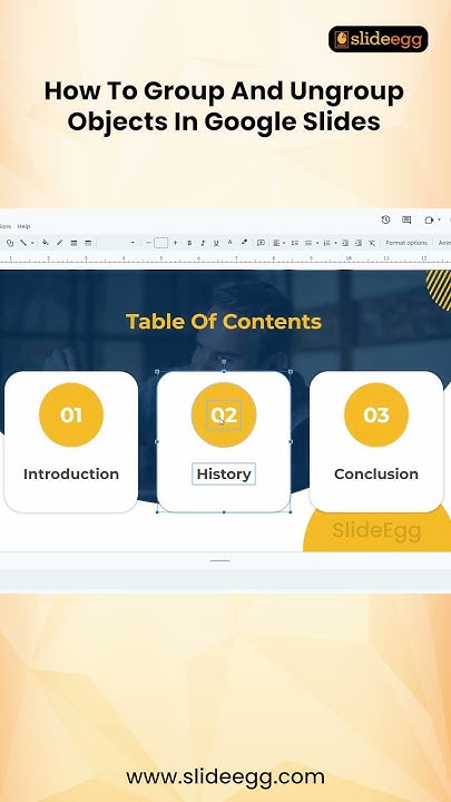 How To Group And Ungroup Objects In Google Slides #shorts - YouTube