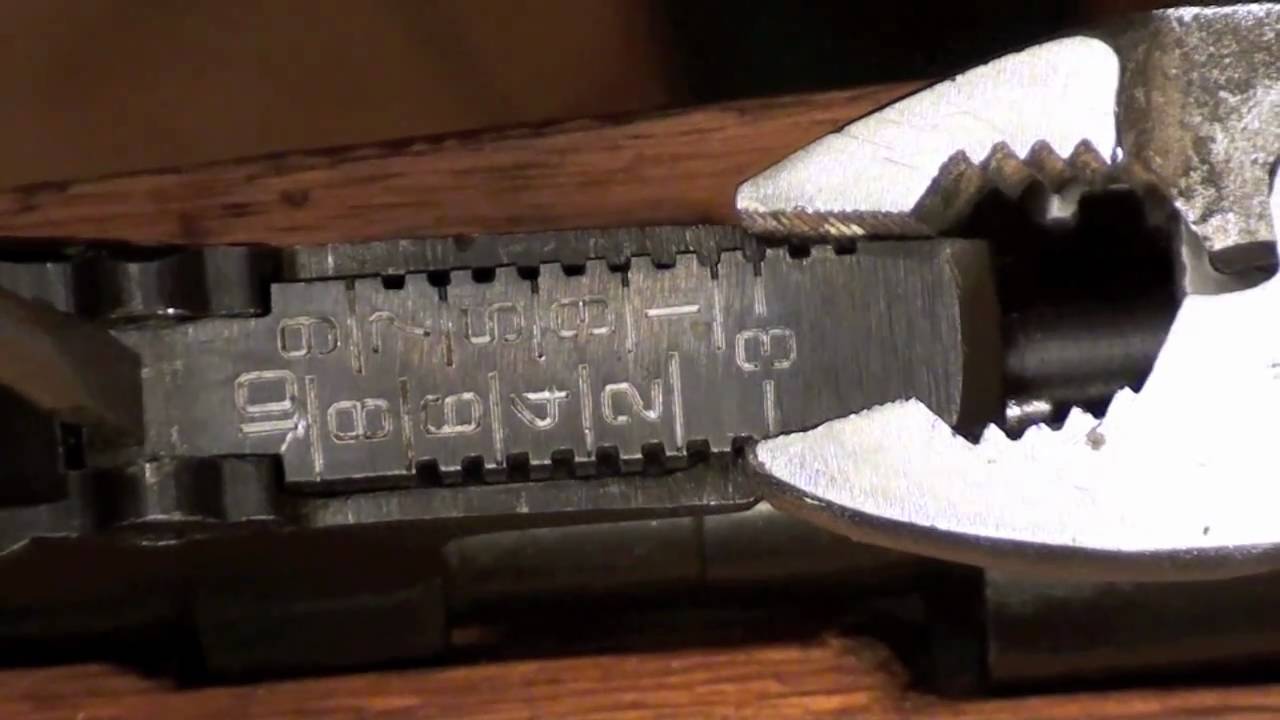 Replacing Rear SKS Sight - YouTube