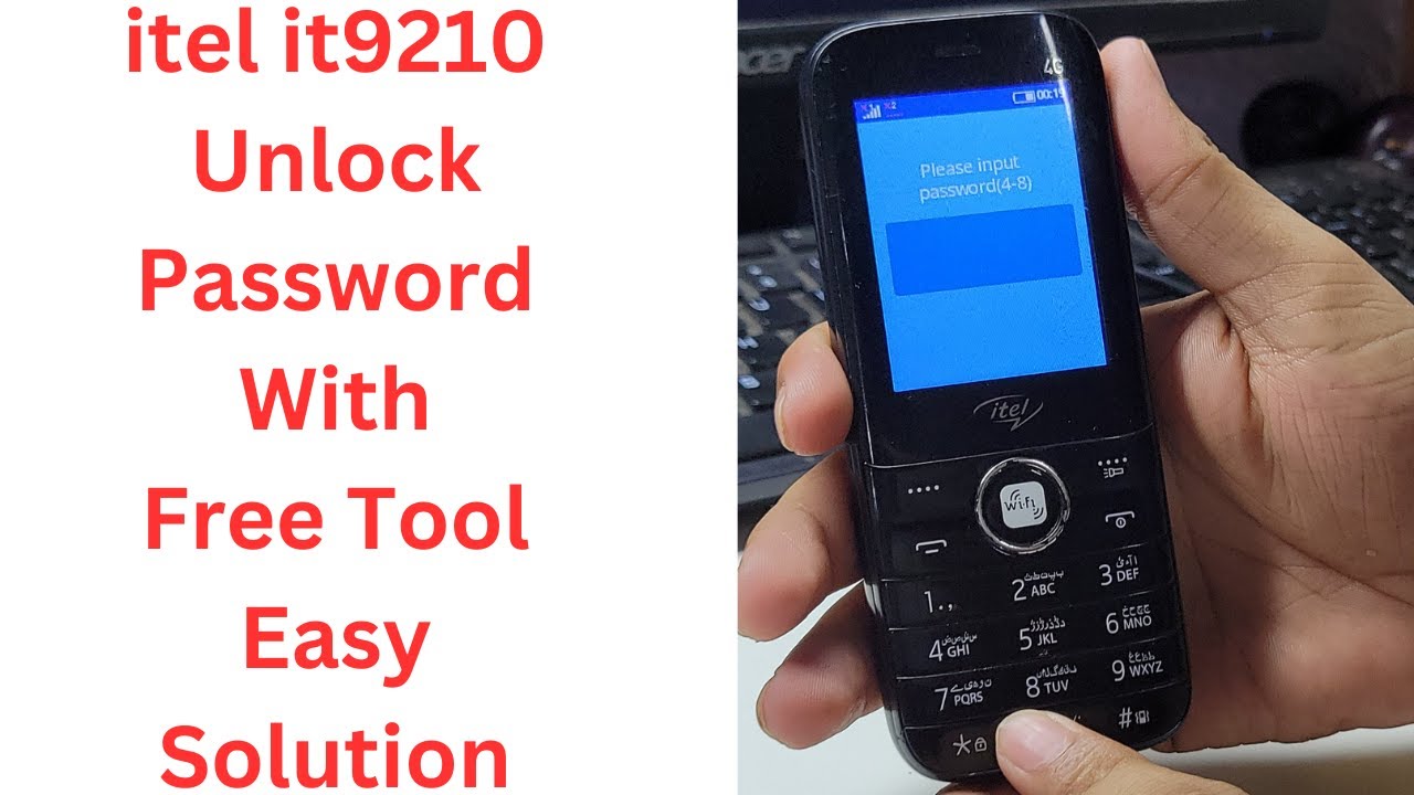 itel it9210 Unlock Password With Free Tool Easy Solution | itel it9210 ...