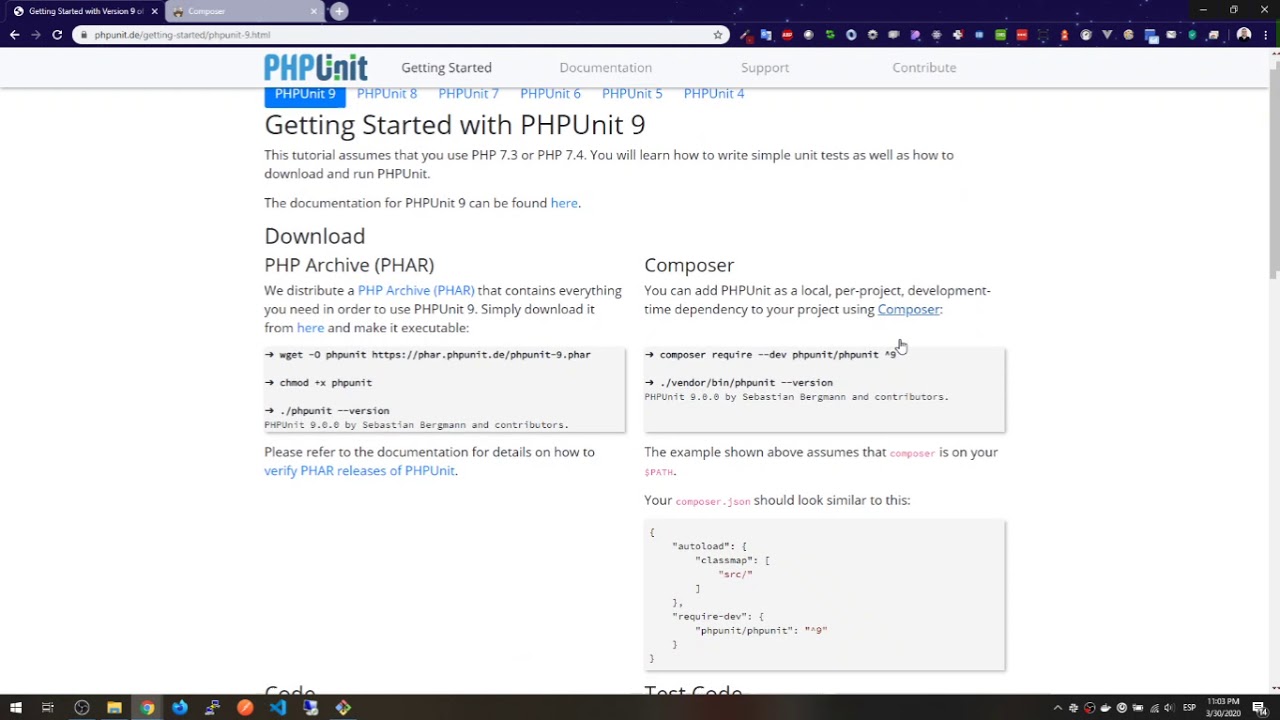 00 Introducción E Instalación De Phpunit Youtube