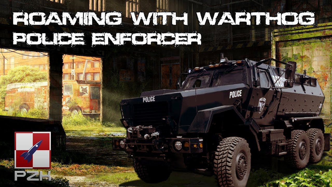 Crossout - Roaming with Warthog (Police version) - YouTube