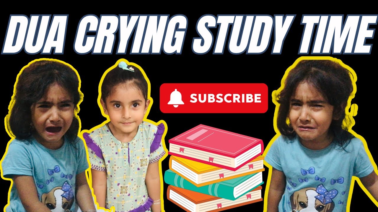 Dua Crying Study Time |Dua Arslan Official |Vlog#129 - YouTube