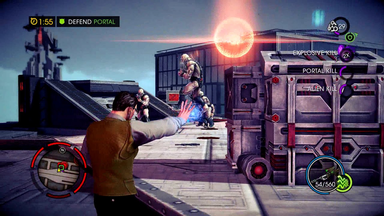 Saints Row IV - Last Mission - Go to Portal Location 3, Defend Portal ...