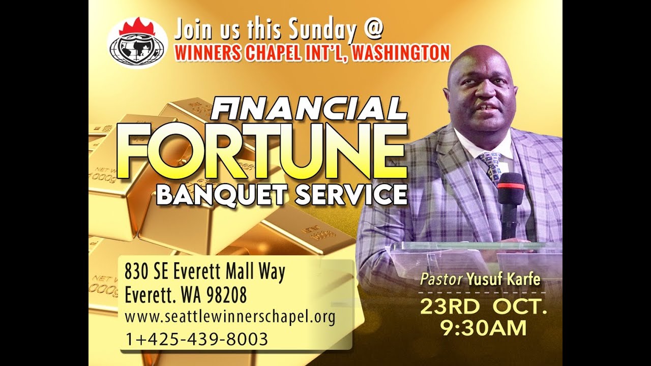 FINANCIAL FORTUNE BANQUET SERVICE | OCTOBER 23RD , 2022 | WCI ...