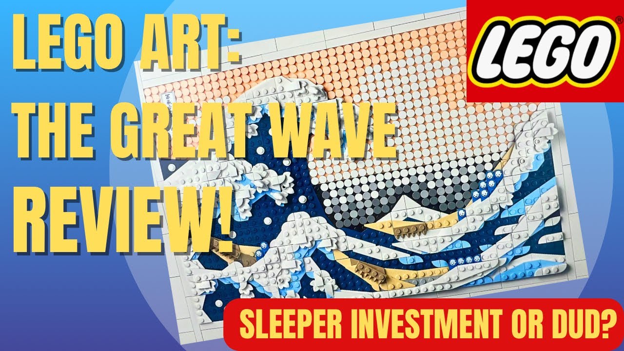 LEGO Art Hokusai: The Great Wave (31208) Review | Sealed Set ...