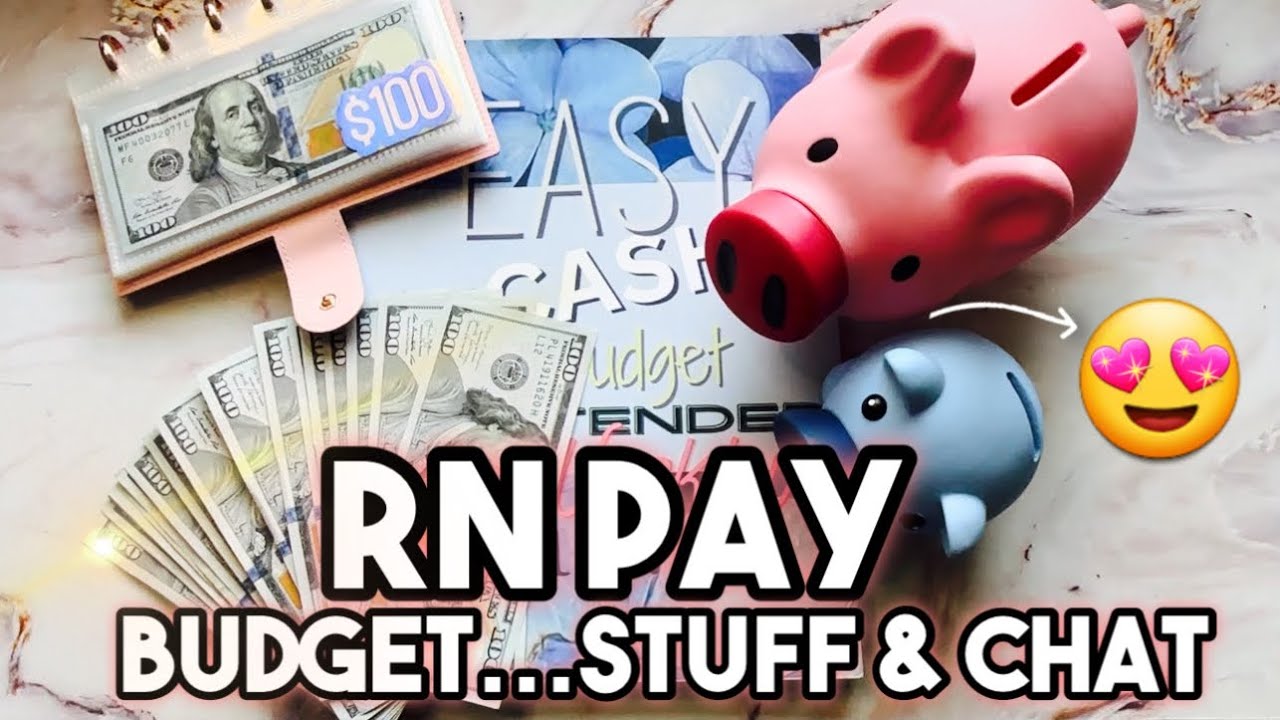 LARGE CASH STUFF! RN PAY AUG 2023! BUDGET/CASH STUFFING! CASH STUFFING ...