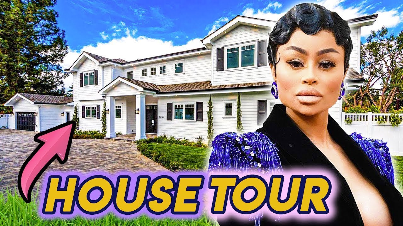 Blac Chyna: HOUSE TOUR, Huge Car Collection, Net Worth 2024, and More ...