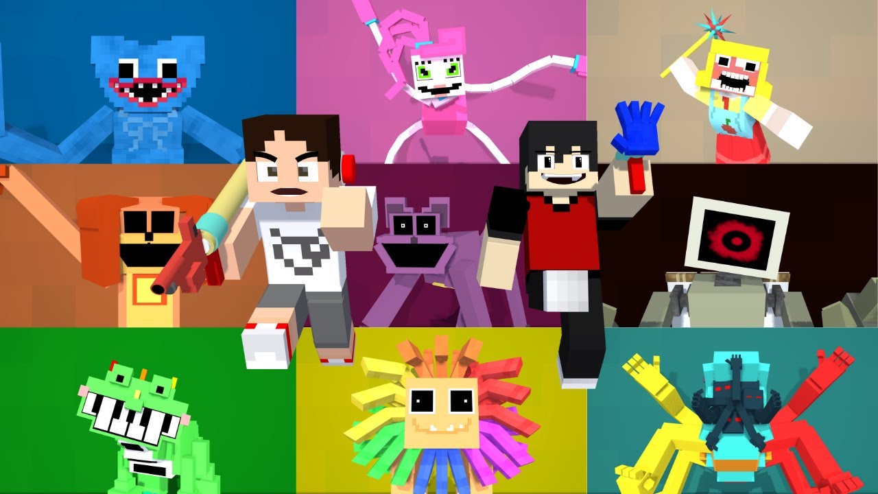 Kompilasi Poppy Playtime 1234 animated - YouTube