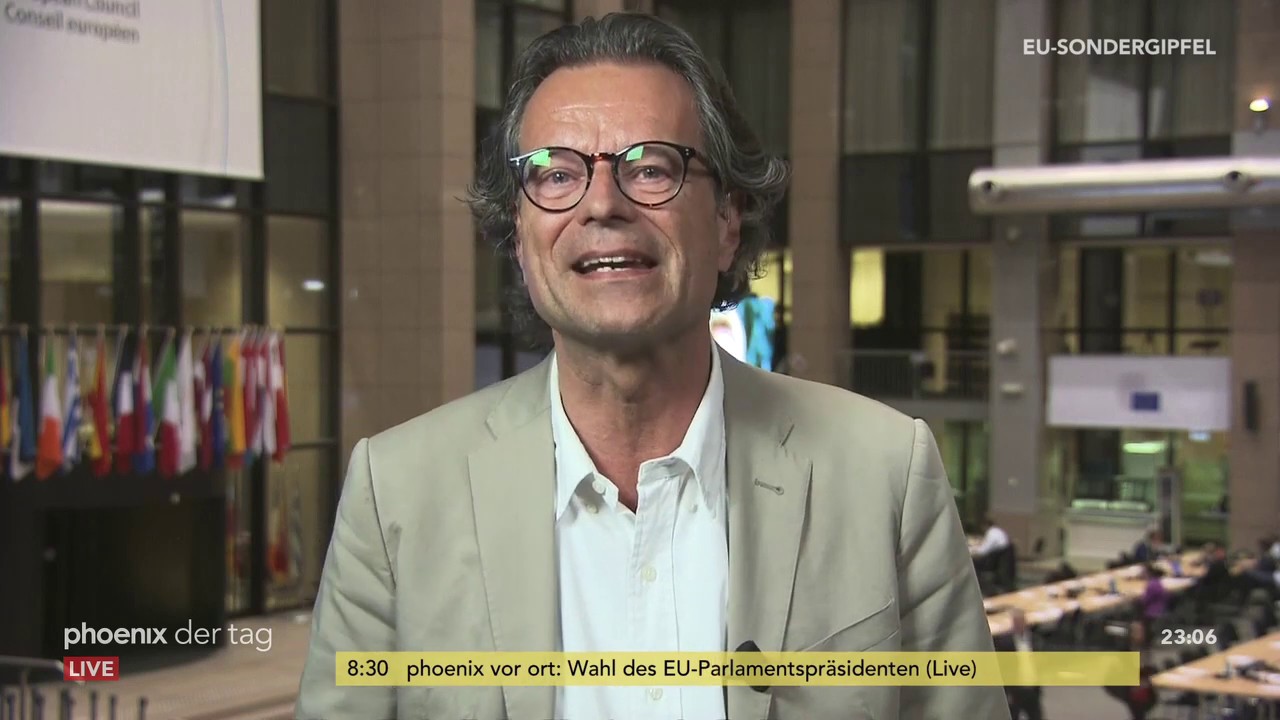 Schaltgespräch mit Ralph Sina (WDR-Korrespondent) zum EU-Sondergipfel ...