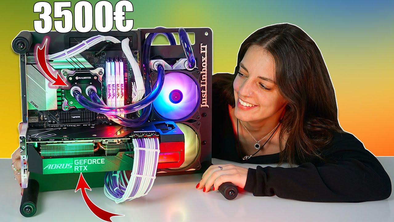 Το Πρωτοχρονιάτικο ΔΩΡΟ της Έλενας! (Extreme Custom PC Build) | Just ...
