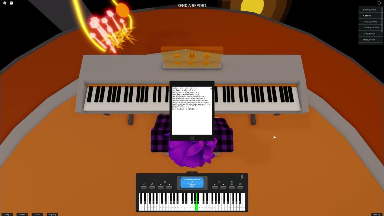 Undertale Ost His Theme Roblox Virtual Piano Youtube