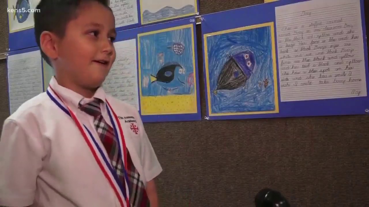 Atonement Students Sweep National Handwriting Contest - YouTube