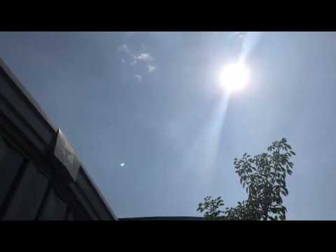 How To Watch Solar Eclipse Captured By Phone Camera - YouTube