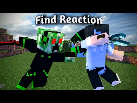 Reacting To "Find" Minecraft Animation by Shadow Creeper - YouTube